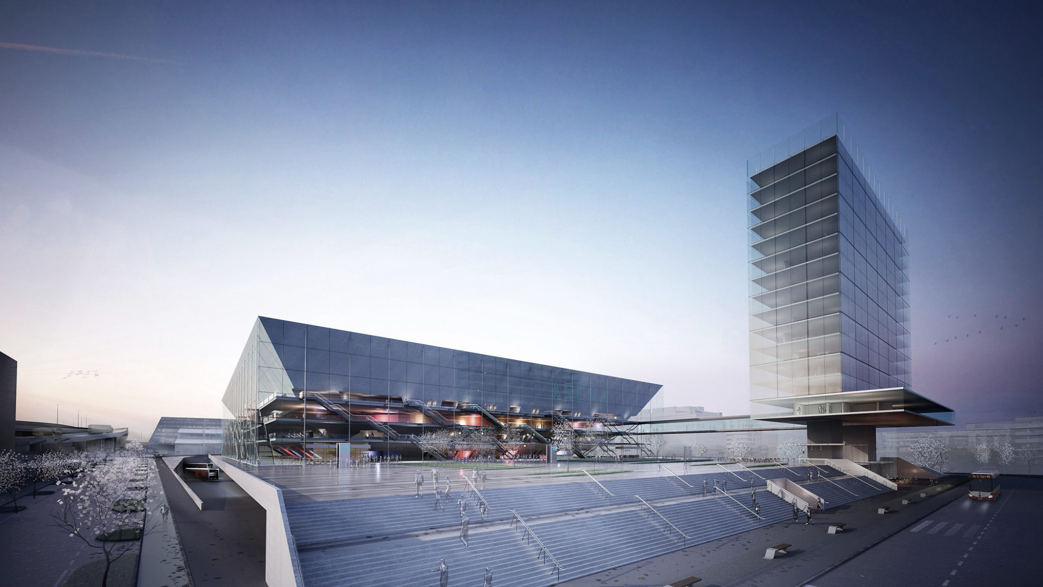 CWA Competition Wien Arena - Josef Weichenberger Architects