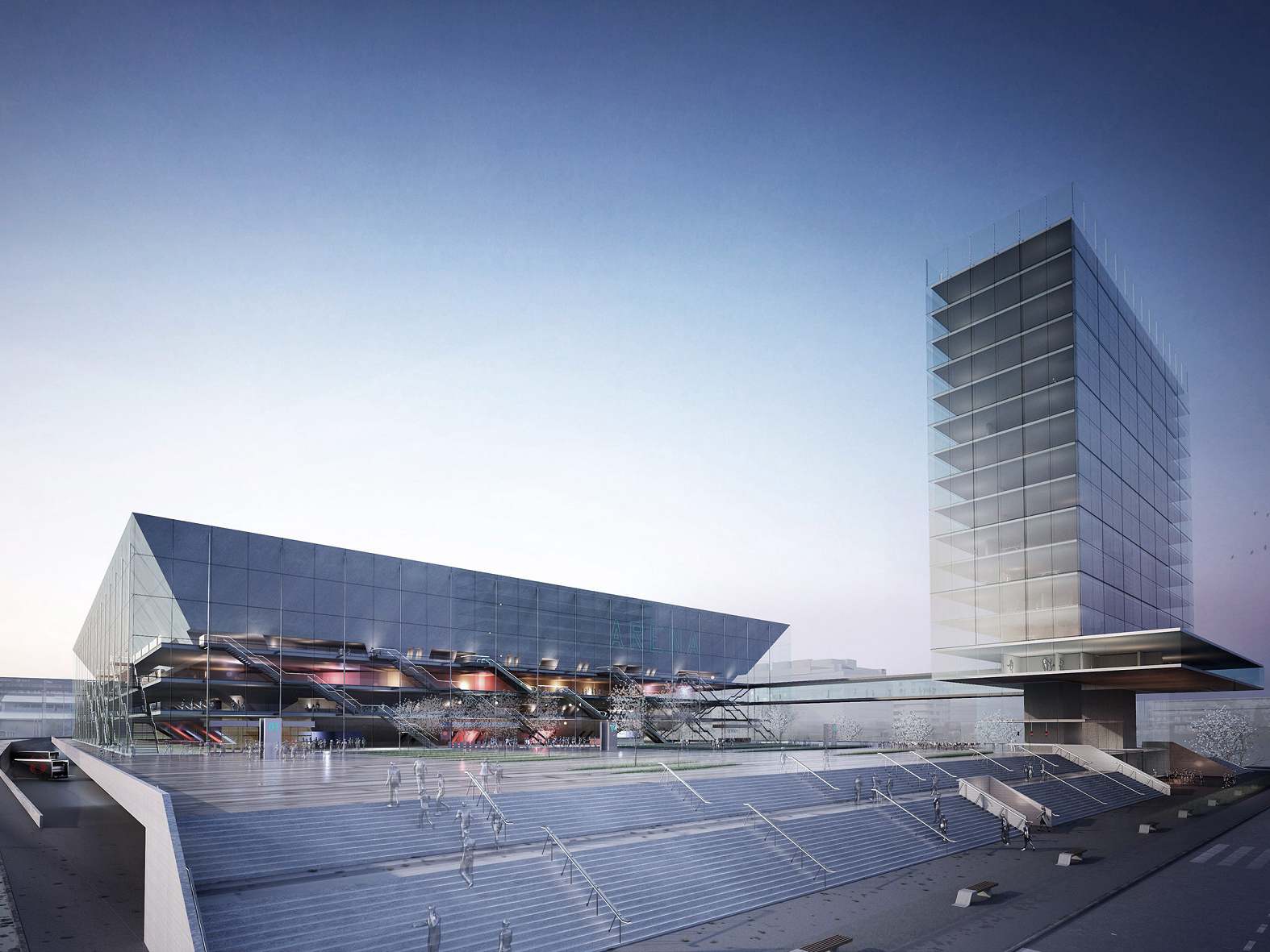 CWA Competition Wien Arena - Josef Weichenberger Architects